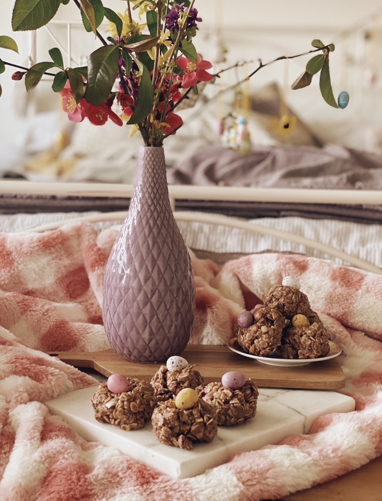 Mini Egg Granola Bites • twobrits